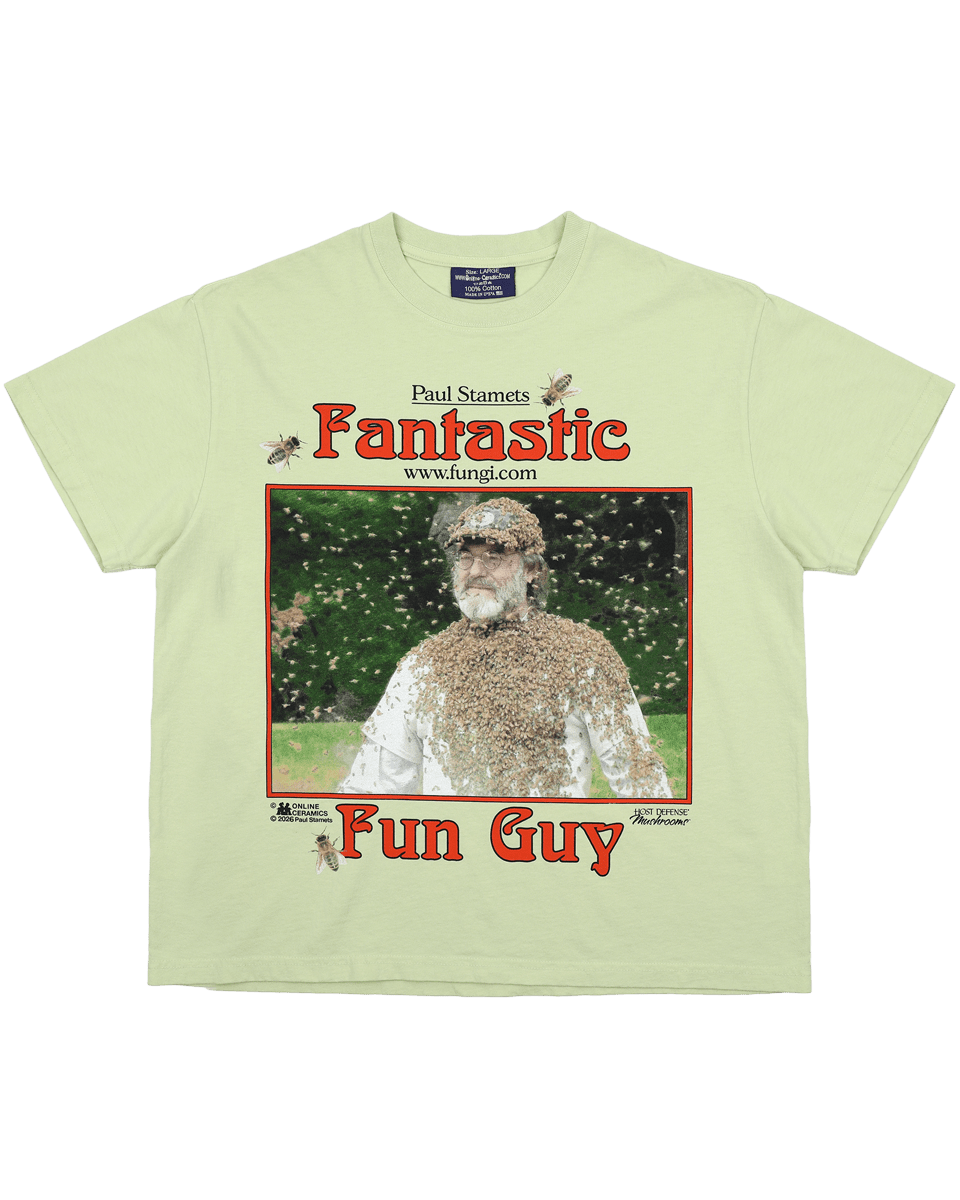 Fantastic Fun Guy - Seedling Green Tee – Online Ceramics